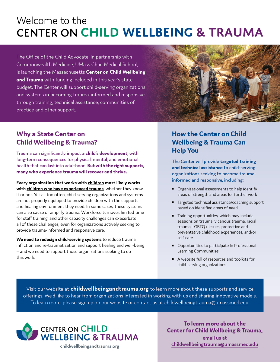 Welcome to the Center on Child Wellbeing & Trauma – Child Trauma and Wellbeing