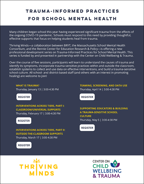 Trauma-Informed Practices for School Mental Health – Child Trauma and ...